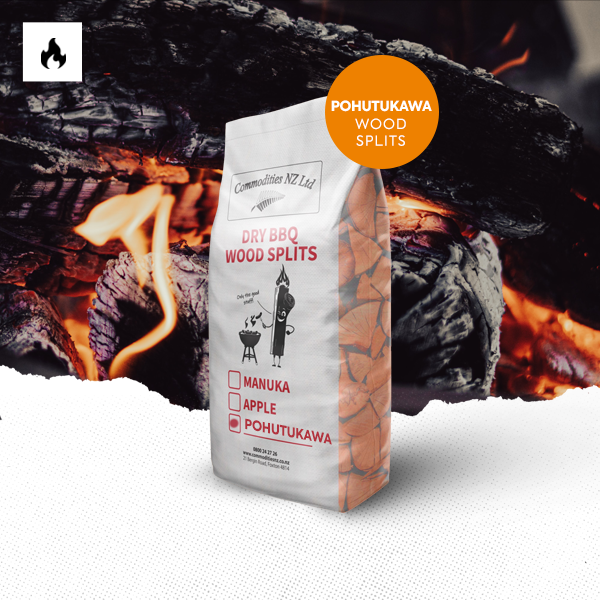 Pohutukawa BBQ Smoking Wood Splits – SMOKE & BBQ
