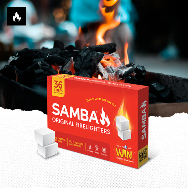 SAMBA® Original Firelighters BBQ Fuel – SMOKE & BBQ
