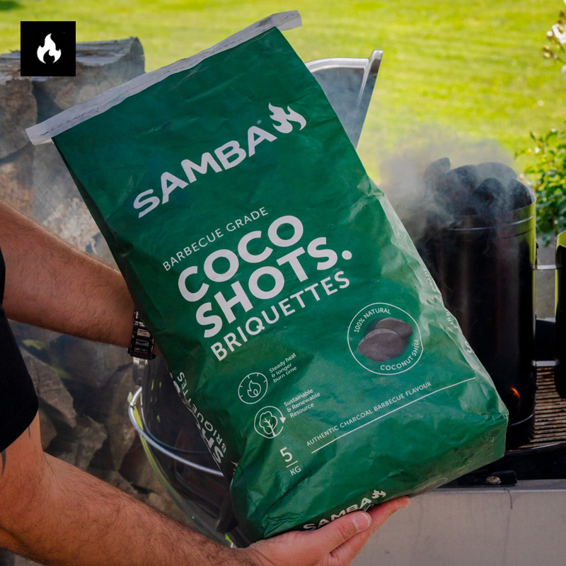 Coco Shots Briquettes 5Kg - SMOKE AND BBQ – SMOKE & BBQ